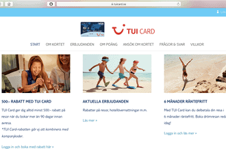 TUI Card kreditkort → Recension & Ansökan (2025)